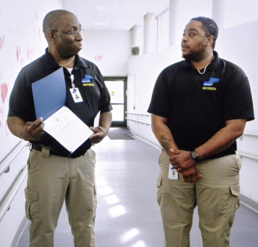 Trumbull Regional Medical Center security guard honored for act of ...